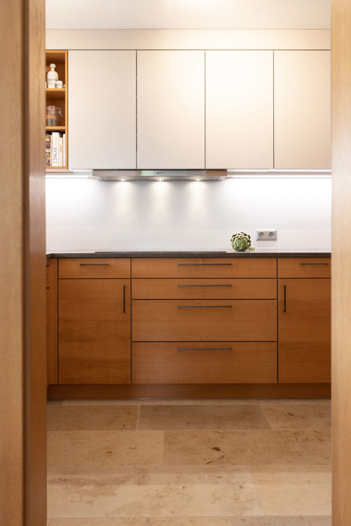 Küche "Eigenbau aus Kirsche" - Möbel Reck